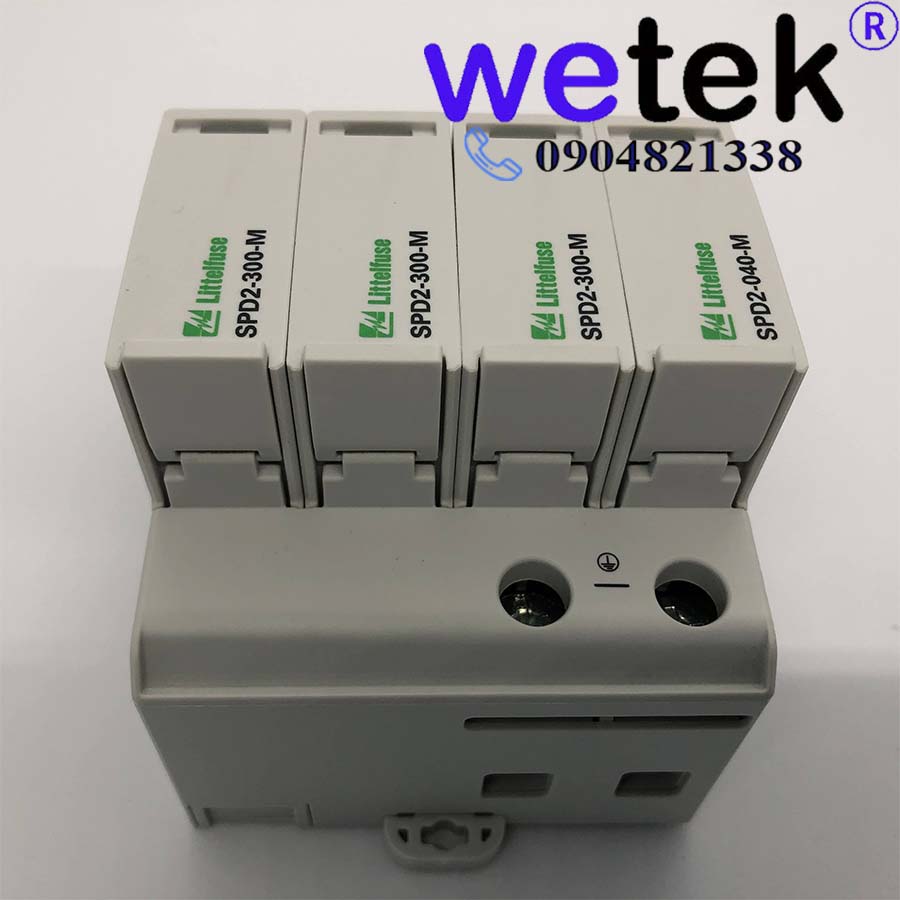 Chống sét lan truyền 3 pha SPD2-300-3P1 Littelfuse 50kAmax / cực