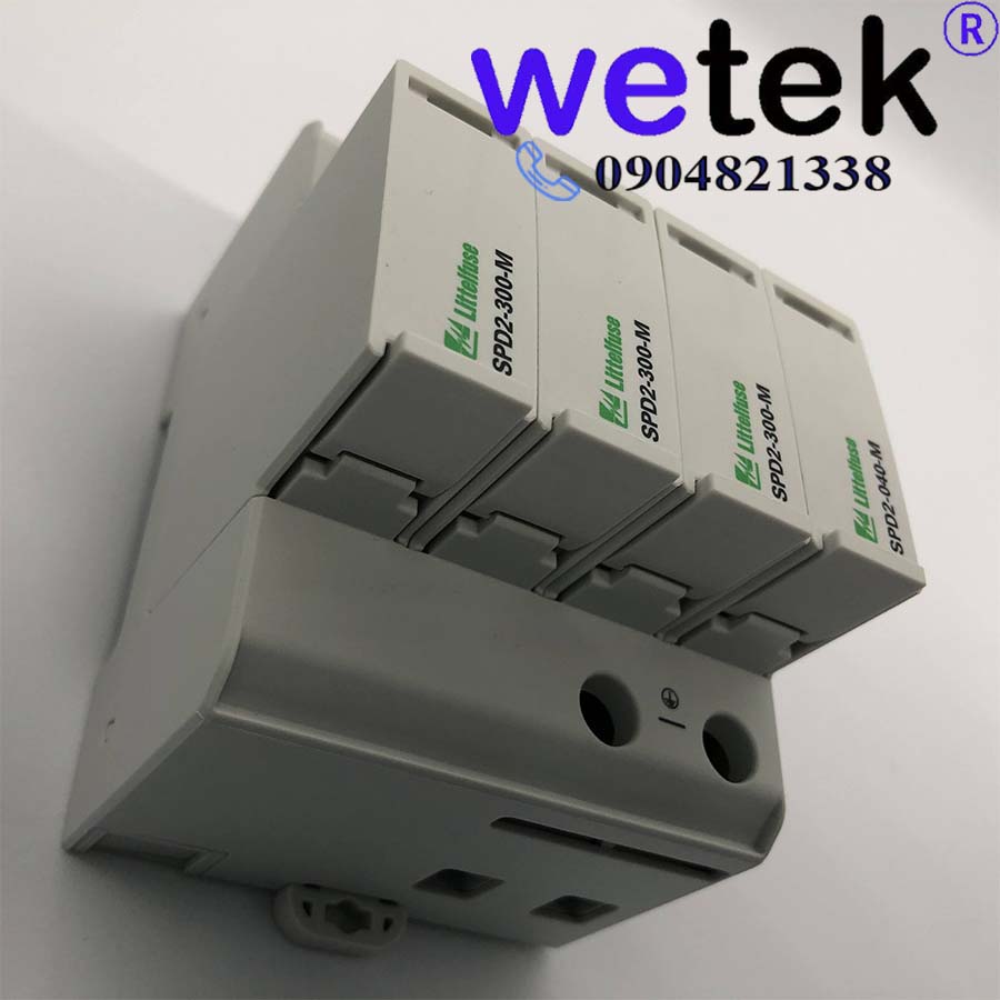 Chống sét lan truyền 3 pha SPD2-300-3P1 Littelfuse 50kAmax / cực